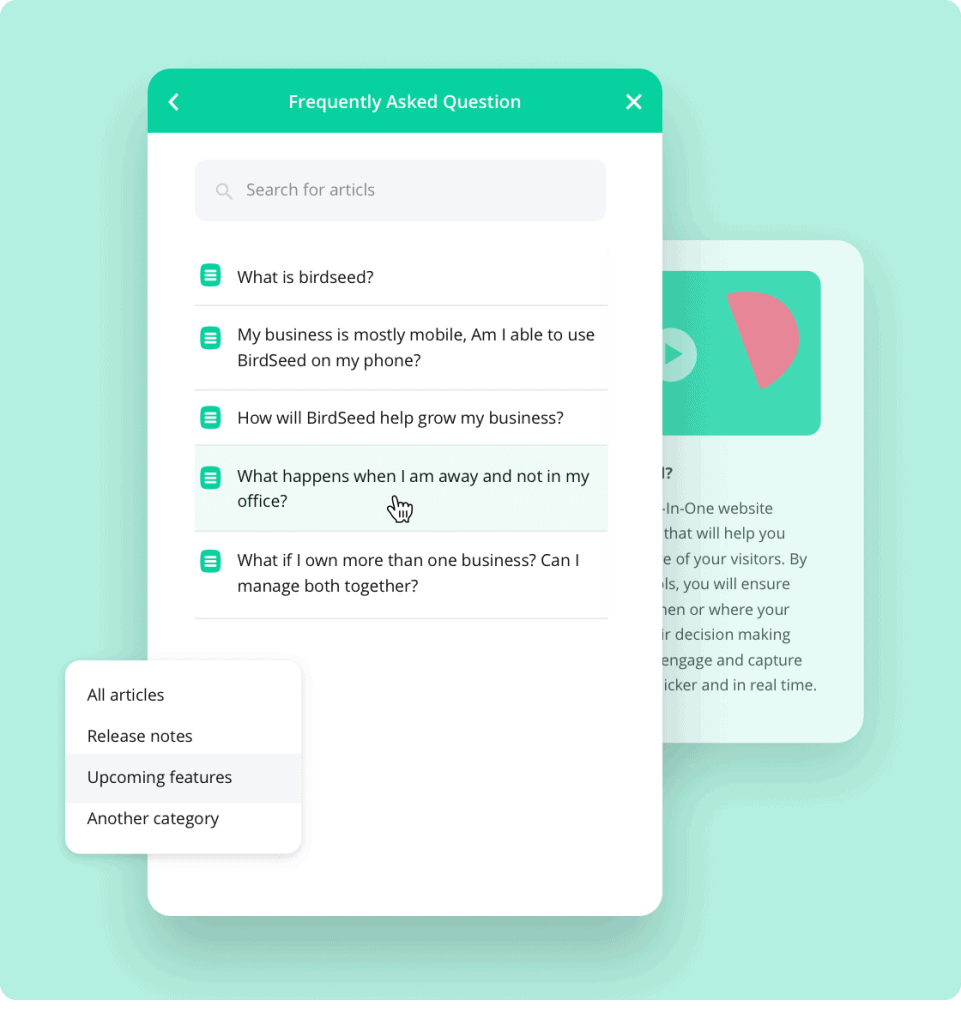 Interactive Knowledge Library | BirdSeed #1 Knowledge Base Tool